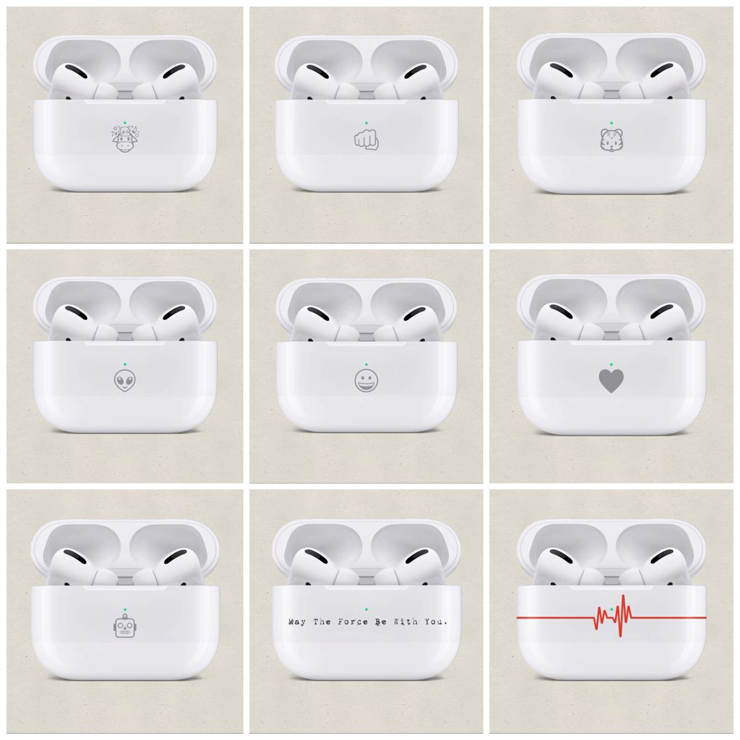 Airpods Decal / Airpods Sticker / Airpods Skin, Audio, Earphones on ...