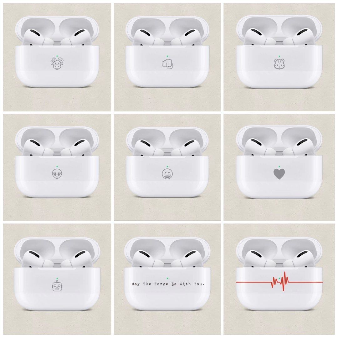 Airpods Decal / Airpods Sticker / Airpods Skin, Audio, Earphones on ...