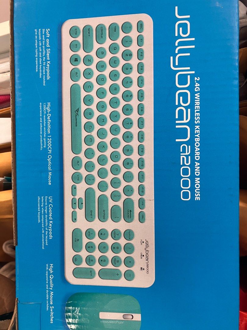 Alcatroz wireless keyboard and mouse set, Computers & Tech, Parts ...