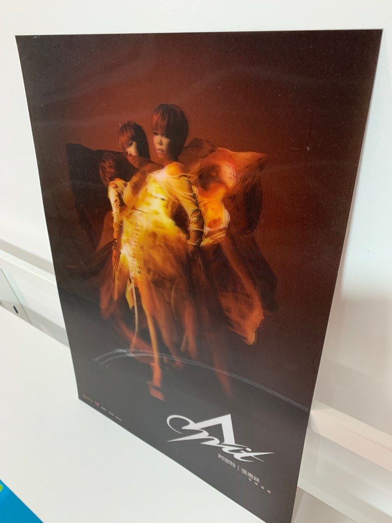 A-Mei 3D poster ( Zhang Hui Mei), Hobbies & Toys, Music & Media, Music ...