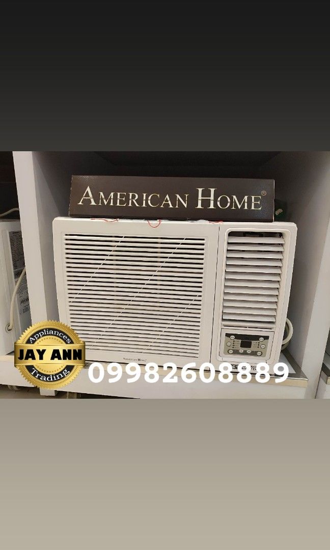 America Home window type aircon, TV & Home Appliances, Air Conditioning and Heating on Carousell