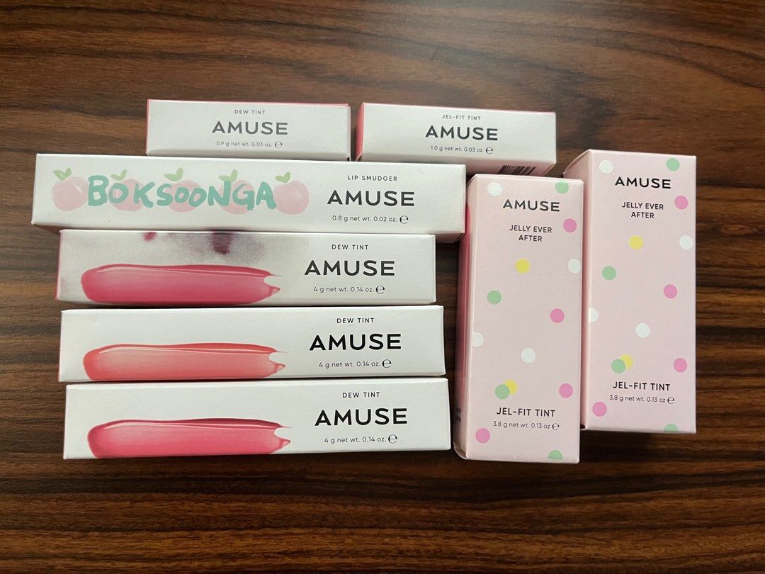Amuse Dew Tint and Jel-Fit Tint, Beauty & Personal Care, Face, Makeup on Carousell