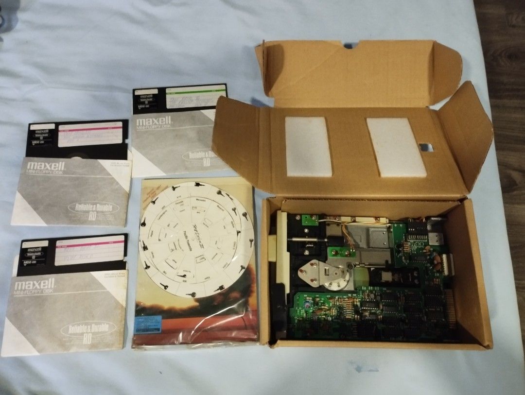 Ancient Technology Floppy Disks and Reader, Computers & Tech, Parts ...