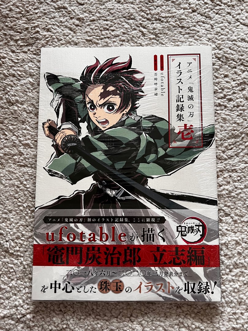 Anime "Demon Slayer: Kimetsu no Yaiba" Illustration Records Art Book ...
