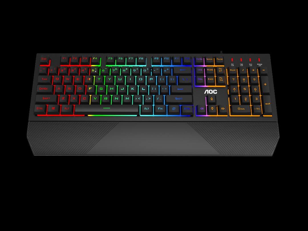 AOC GK200 GAMING KEYBOARD, Computers & Tech, Parts & Accessories ...