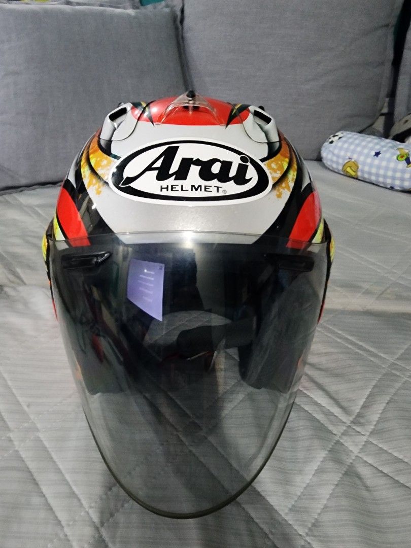 Arai ram 4 nakagami, Motorcycles, Motorcycle Apparel on Carousell