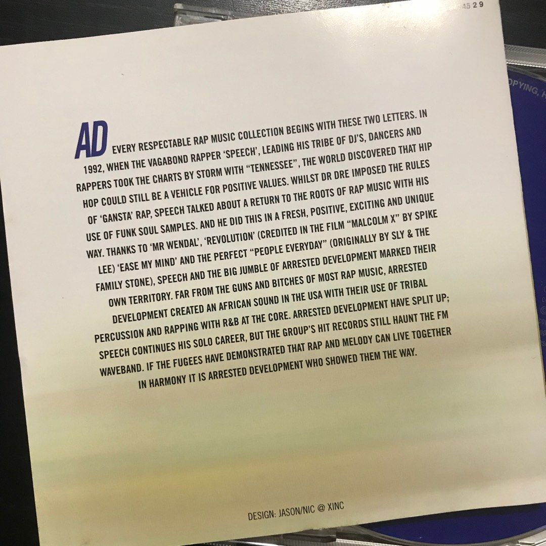 Arrested Development CD (Box Luke), Hobbies & Toys, Music & Media, CDs & DVDs on Carousell