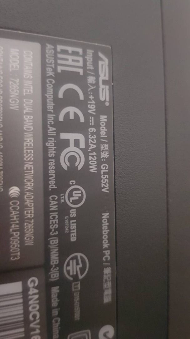 ASUS ROG GL552VW Gaming Laptop (i7 960M 16gb), Computers & Tech, Laptops & Notebooks on Carousell