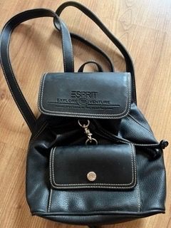 authentic ESPRIT leather mini backpack, Women's Fashion, Bags & Wallets ...