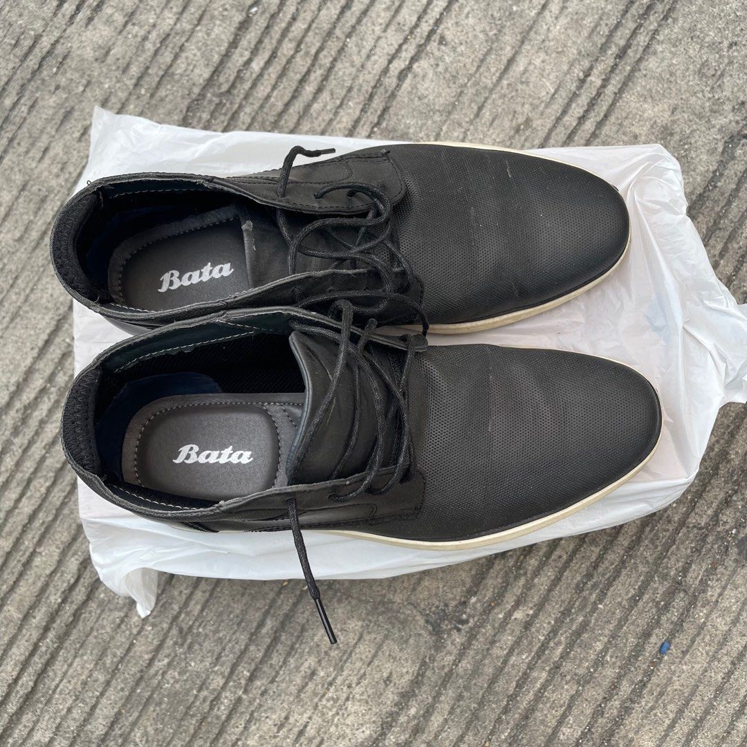 Bata Leather Shoes / Boots (Original), Men's Fashion, Footwear, Dress ...