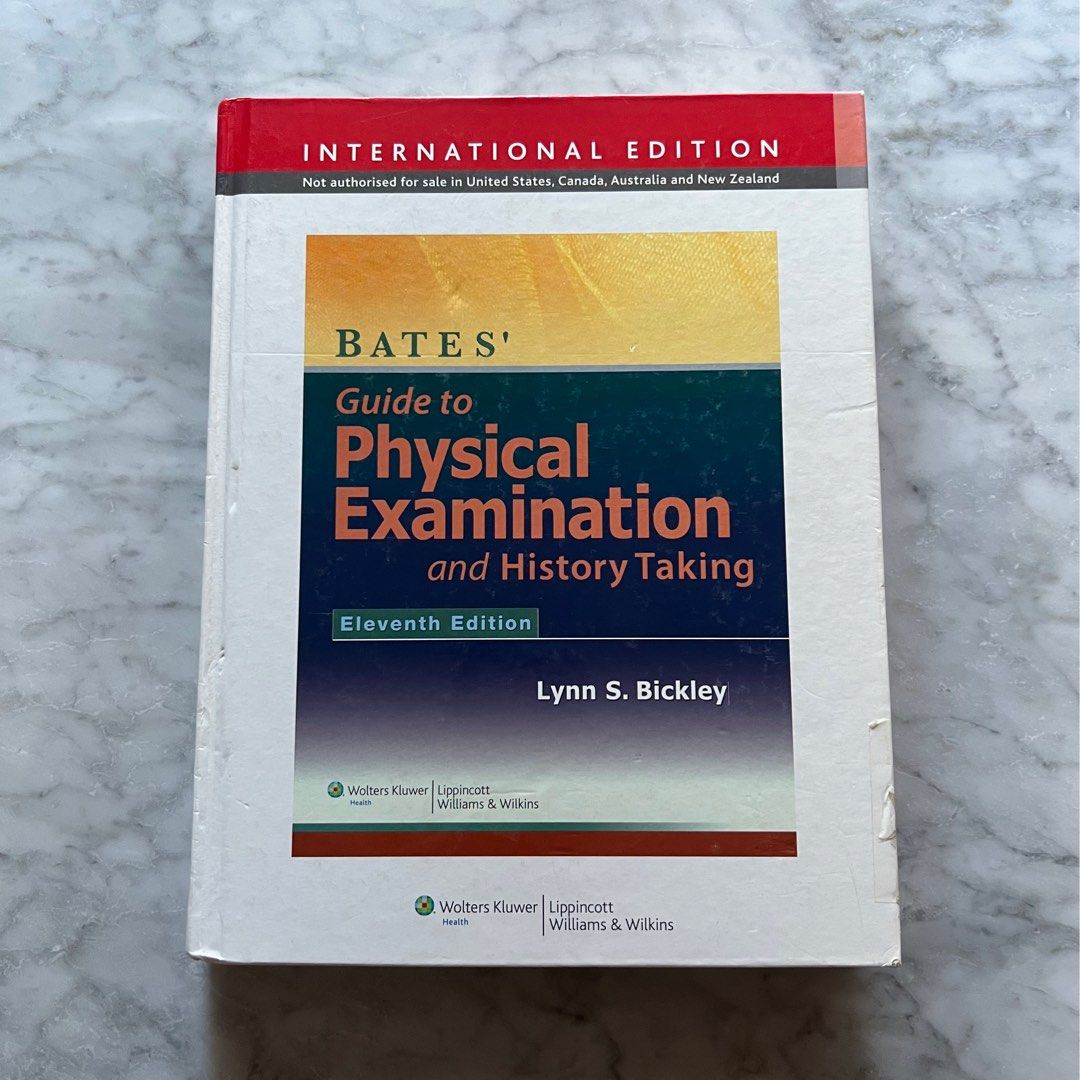 Bates Guide to Physical Exam and History Taking, Hobbies & Toys, Books ...