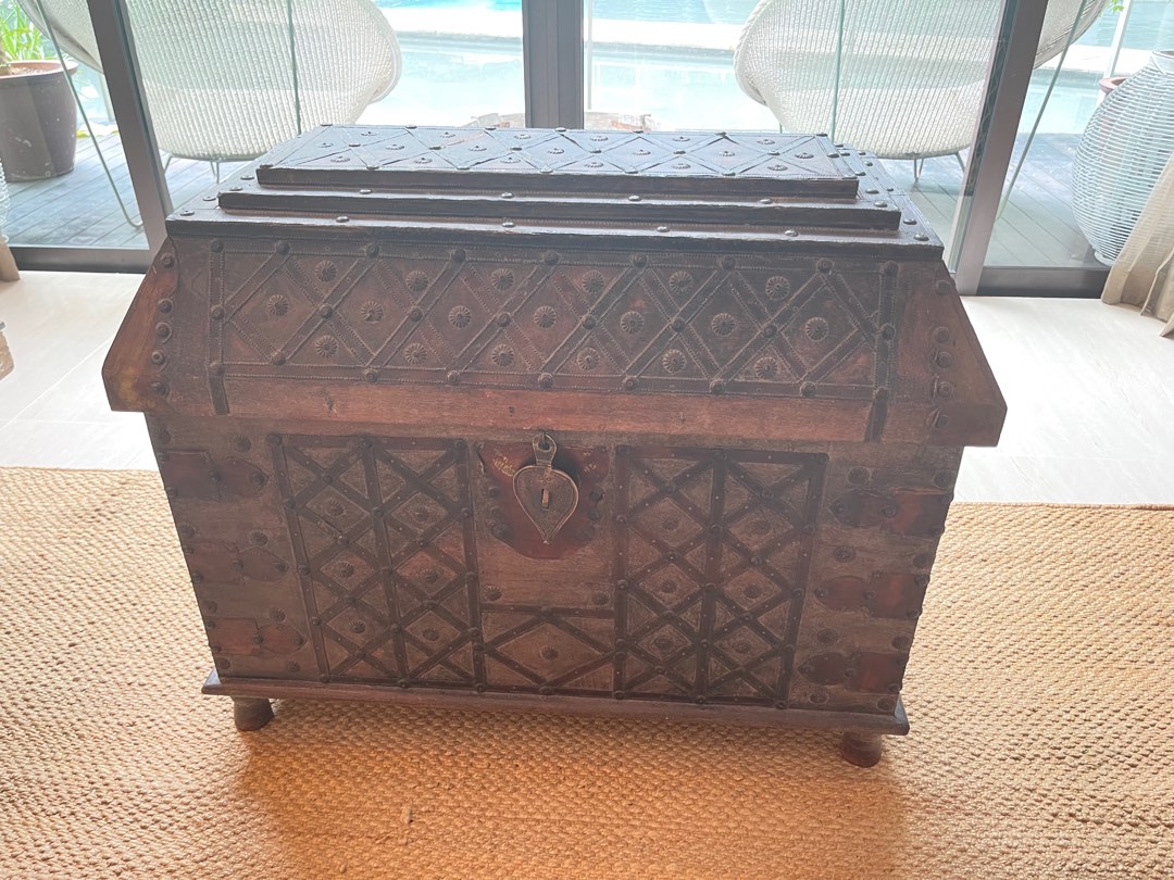 Beautiful Indian Chest | Heritage Trunk, Furniture & Home Living ...