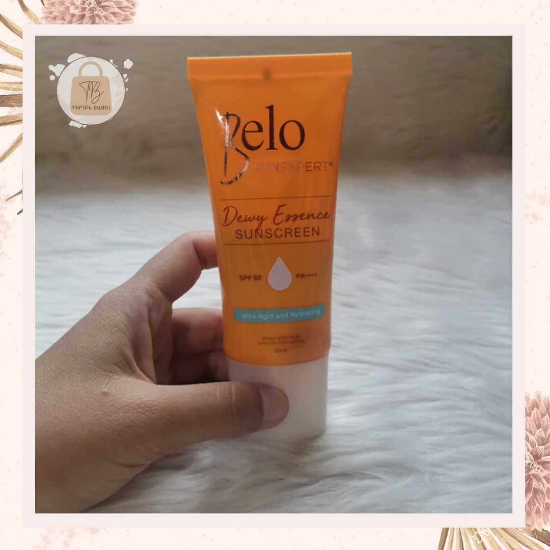 Belo SunExpert, Dewy Essence Sunscreen SPF 50 PA+++ 50mL, Beauty ...