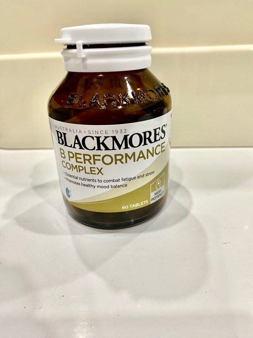 Blackmores B Performance Complex, Health & Nutrition, Health ...