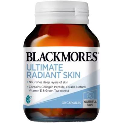 Blackmores Ultimate Radiant Skin (Halal Certified), Health & Nutrition ...