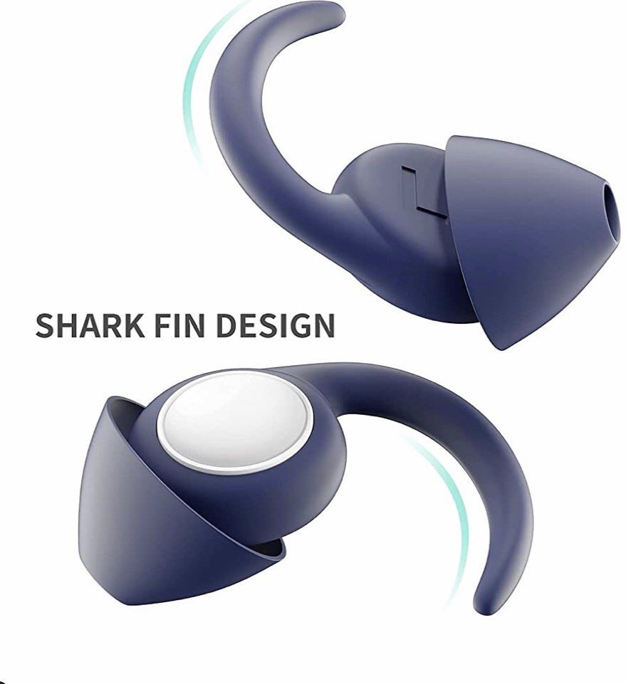 BNIB Ear Plugs - 33 dB (Shark Fin Design) Navy Blue, Everything Else on ...