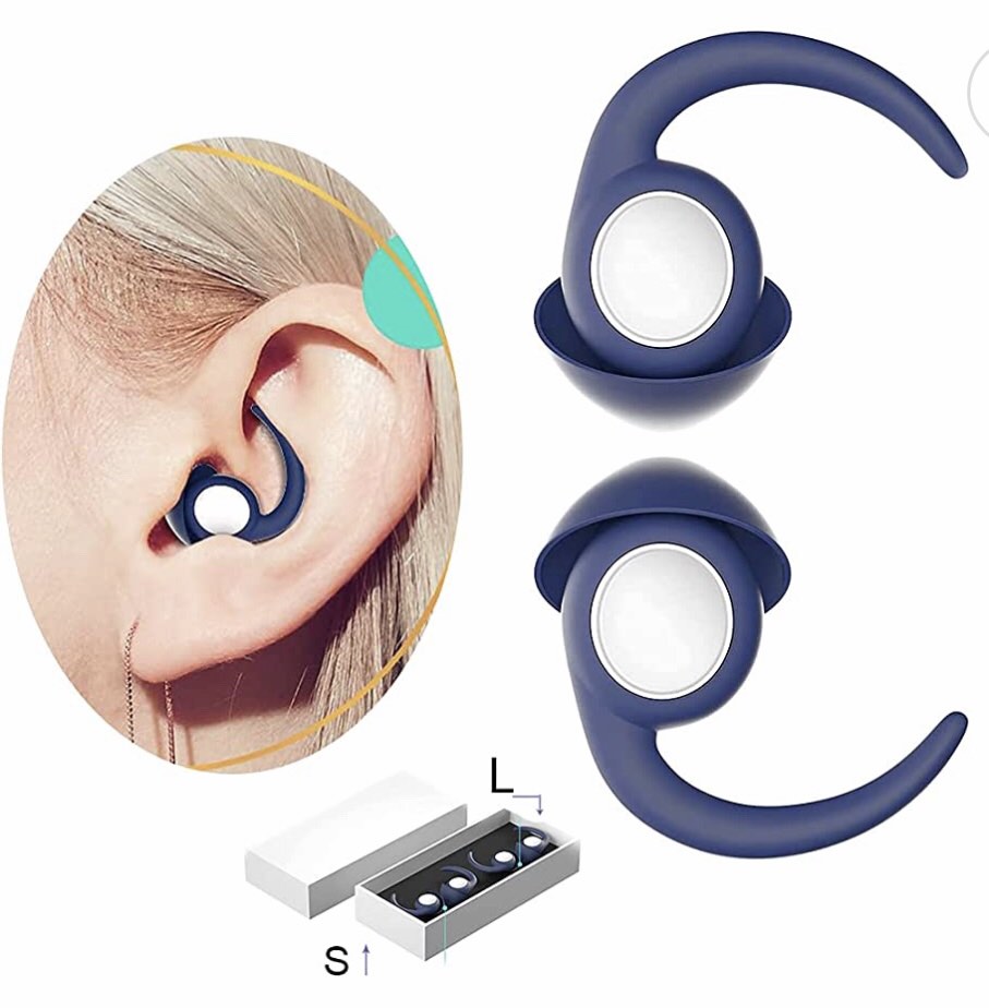 BNIB Ear Plugs - 33 dB (Shark Fin Design) Navy Blue, Everything Else on ...