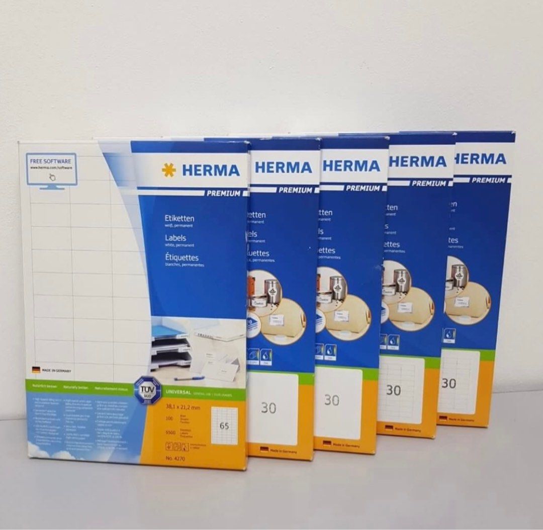 Brand New Herma Labels, Hobbies & Toys, Stationery & Craft, Stationery ...