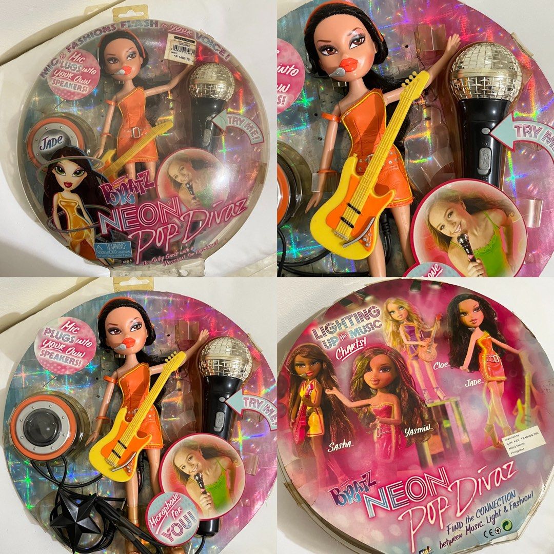 Bratz Jade Neon Pop Divas w/ box, Hobbies & Toys, Toys & Games on Carousell