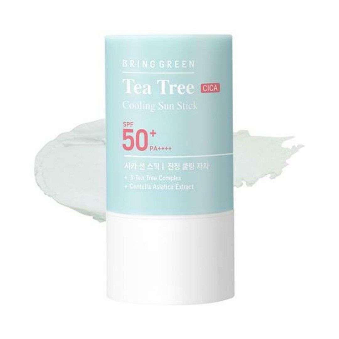 BRING GREEN Tea Tree Cica Cooling Sun Stick 22g, Beauty & Personal Care ...