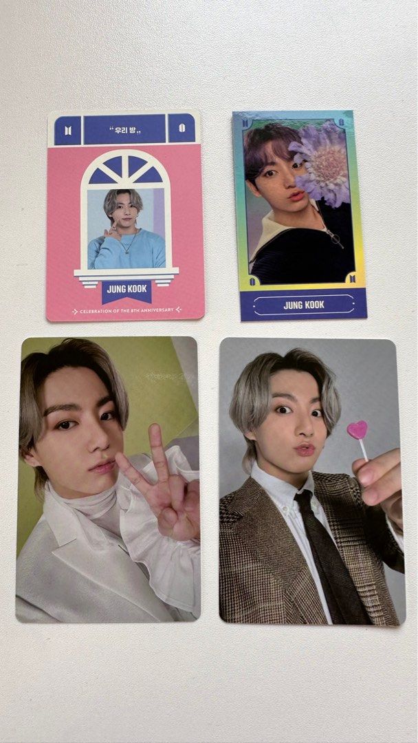 BTS JUNGKOOK JK FESTA ASSORTED PCS PHOTOCARDS on Carousell