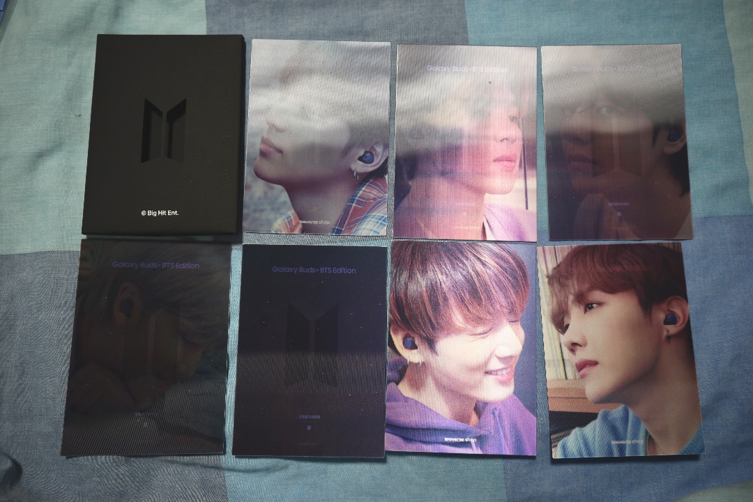 BTS Samsung Galaxy Buds Holocards, Hobbies & Toys, Memorabilia ...