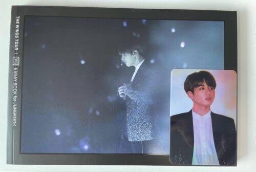 BTS Wings Tour Final Essay Book Jungkook with JK PC on Carousell