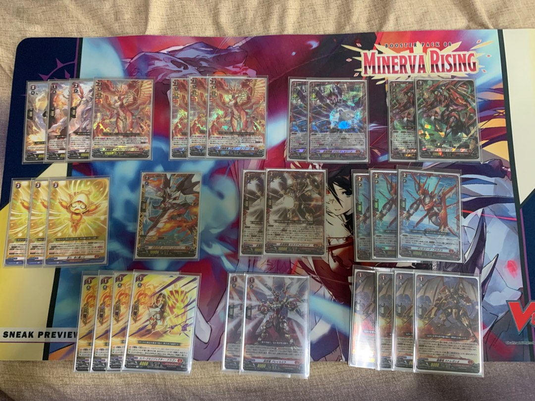 Cardfight Vanguard D overdress Nirvana jheva deck, Hobbies & Toys, Toys ...