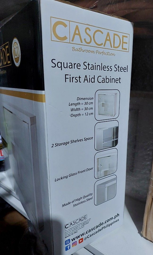 Stainless Steel Lockable First Aid Cabinet | Cabinets Matttroy