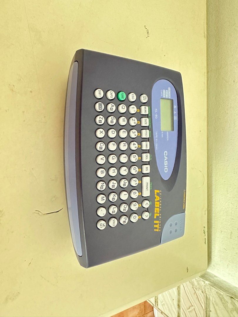 Casio label it printer, Computers & Tech, Printers, Scanners & Copiers ...