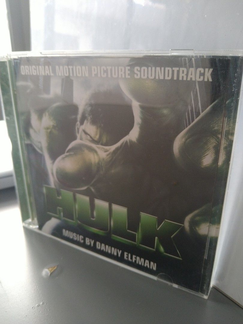 CD Hulk - Original Motion Picture Soundtrack, Hobbies & Toys, Music ...