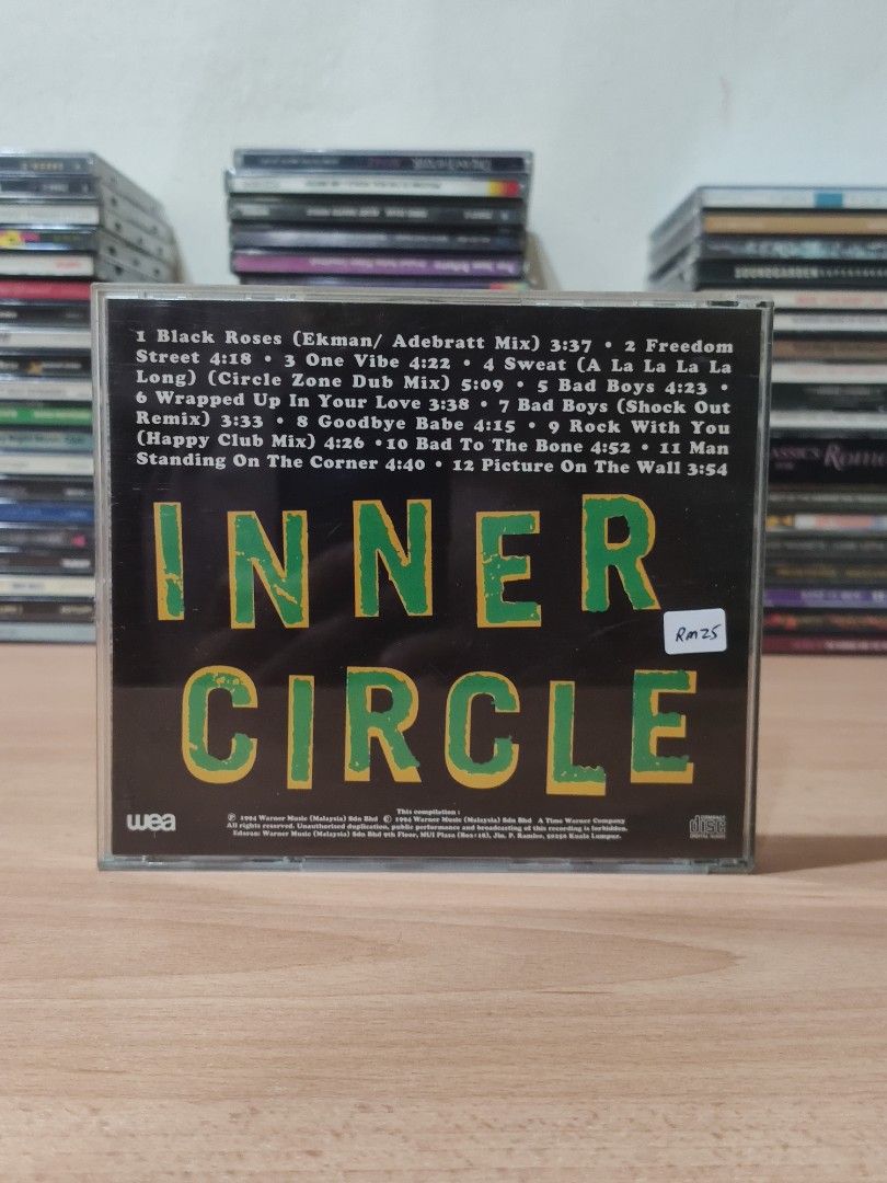 (CD) Inner Circle Black Roses Bad To The Bone, Hobbies & Toys, Music & Media, CDs & DVDs on ...
