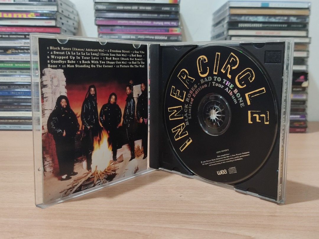 (CD) Inner Circle Black Roses Bad To The Bone, Hobbies & Toys, Music ...