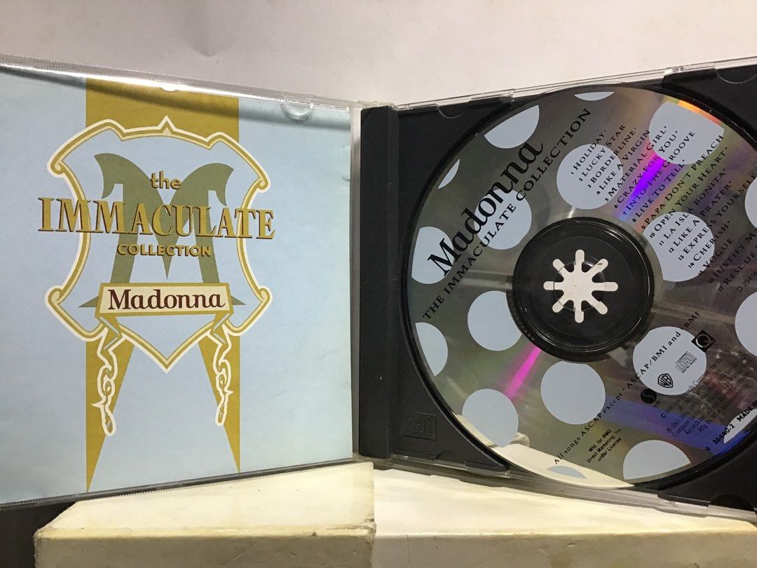 CD Madonna - Immaculate Collection OOP USA US PRESS Anubis 80s Pop, Hobbies & Toys, Music ...