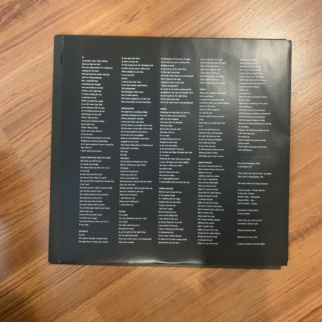 Cigarettes After Sex Limited Edition Clear Vinyl Hobbies And Toys Music