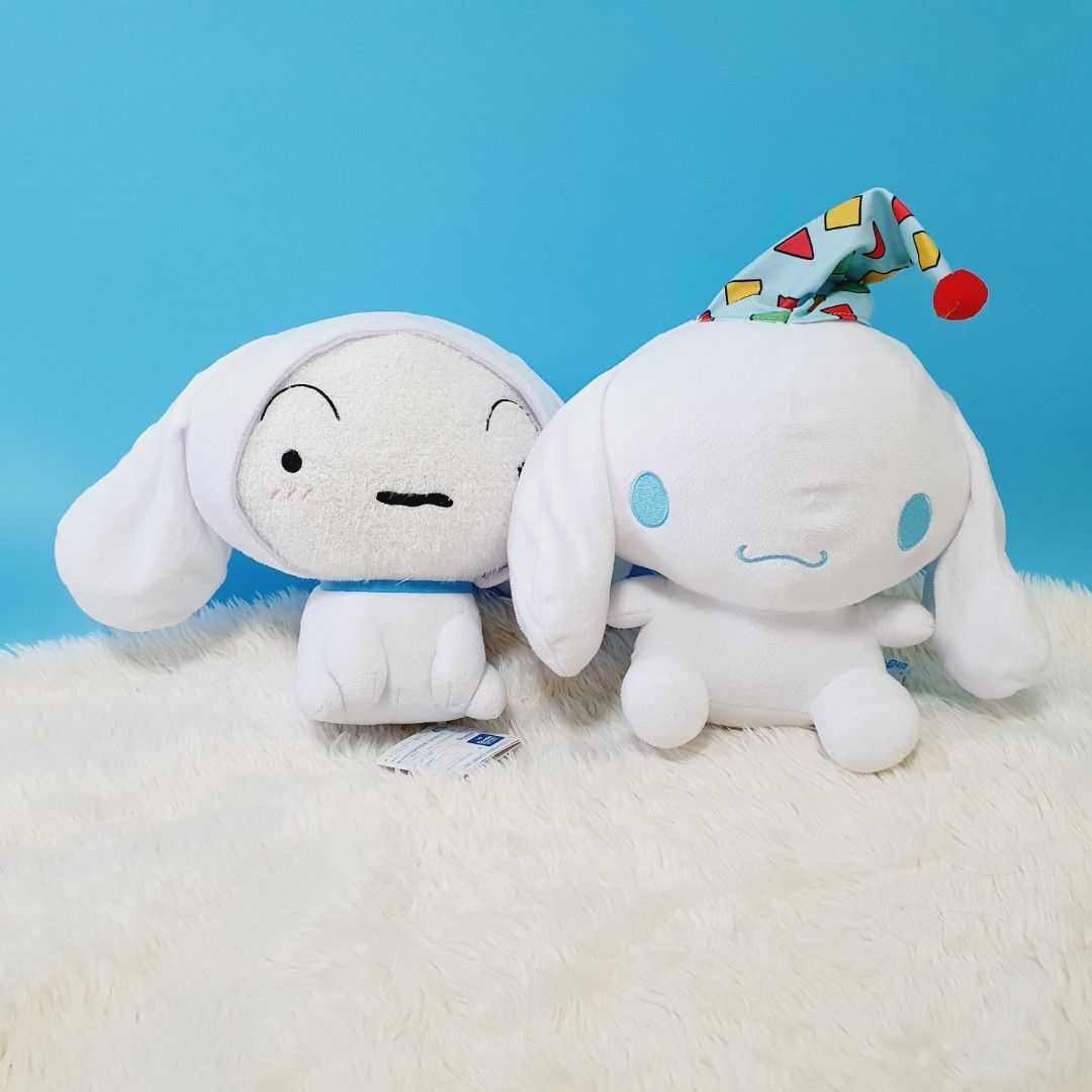 Cinnamoroll x Crayon Shin Chan Plushie, Hobbies & Toys, Toys & Games on ...