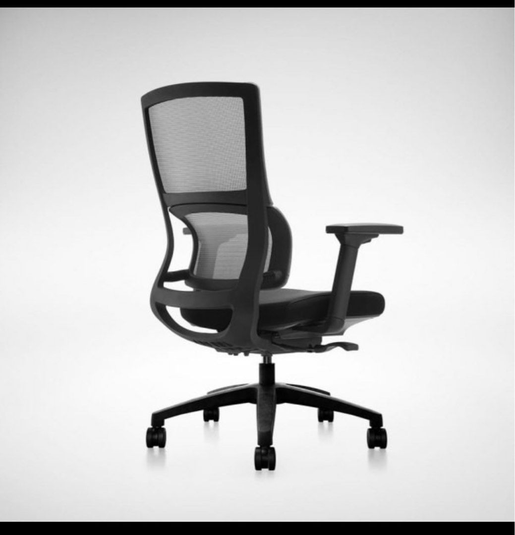 Comfort Design Astrid Midback Office Chair (Black), Furniture & Home ...