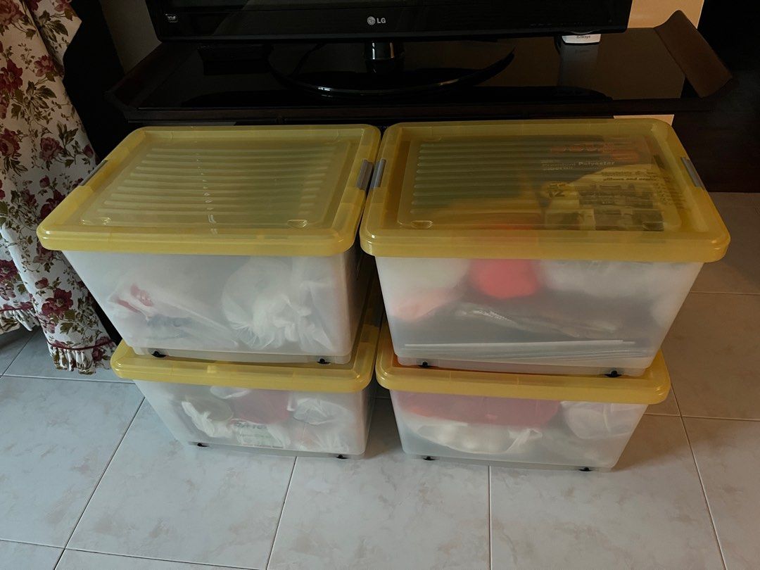 Craft Supplies & Stationery (4 boxes), Hobbies & Toys, Stationery ...