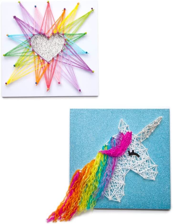 Craft-tastic Unicorn String Art Kit, Various, Large,Multicolor, Hobbies ...