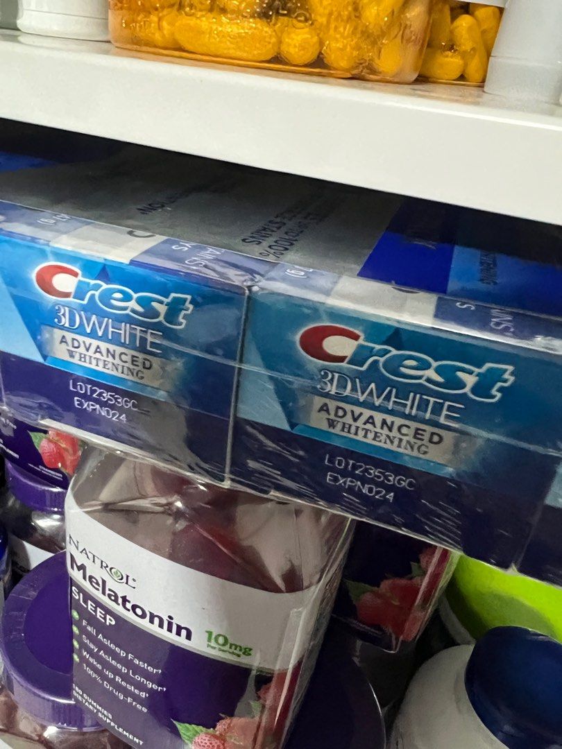 Crest 3D White Advanced Triple Whitening / Pro- Health Advanced ...