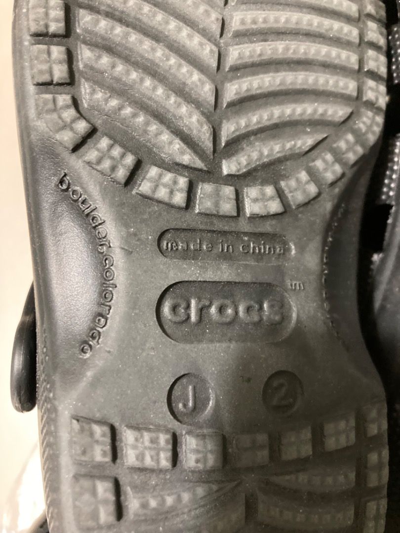 Crocs classic crocs J2, Babies & Kids, Babies & Kids Fashion on Carousell