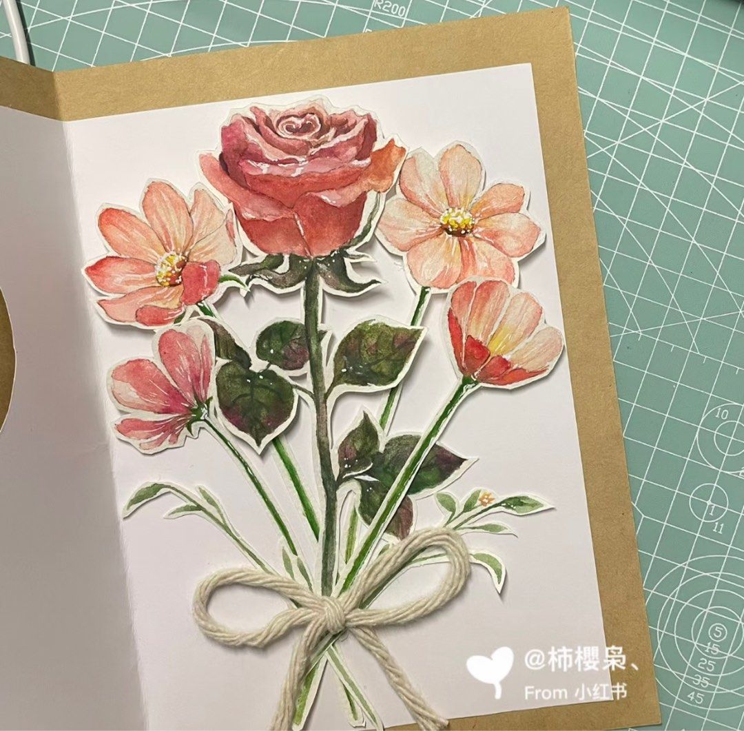 Customised / customisable / custom / personalised watercolour ...