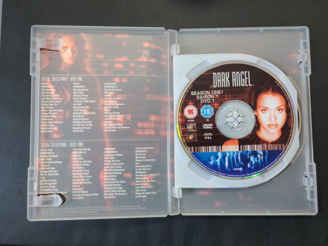 Dark Angel Season One Collection Region 2 DVD Box Set Jessica Alba ...