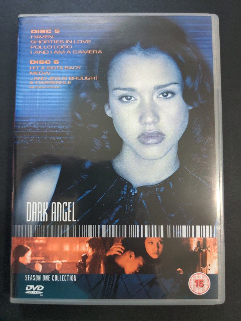 Dark Angel Season One Collection Region 2 DVD Box Set Jessica Alba, Hobbies & Toys, Music ...