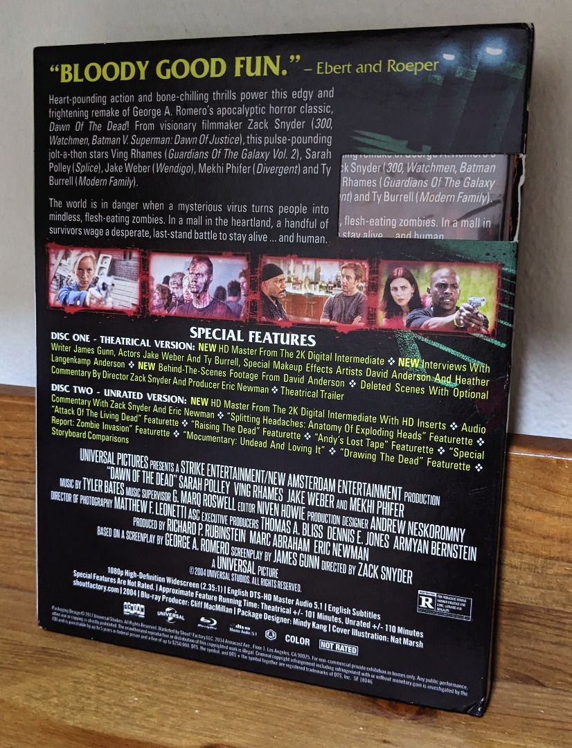 Dawn of the Dead: Collector's Edition (Scream! Factory) Blu-ray ...