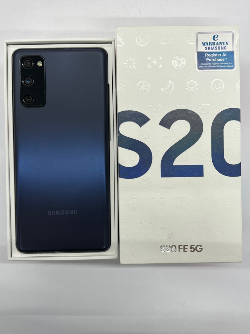 [DEMO SET] SAMSUNG GALAXY S20 FE 5G 8GB RAM + 256GB ROM (FULL SET ...