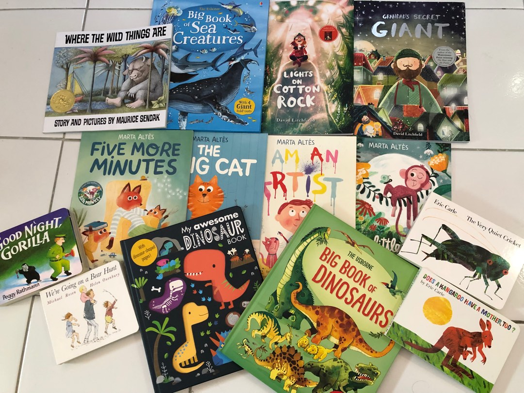 Dinosaur Sea Creatures Bear Hunt Children Book Original, Hobbies & Toys ...