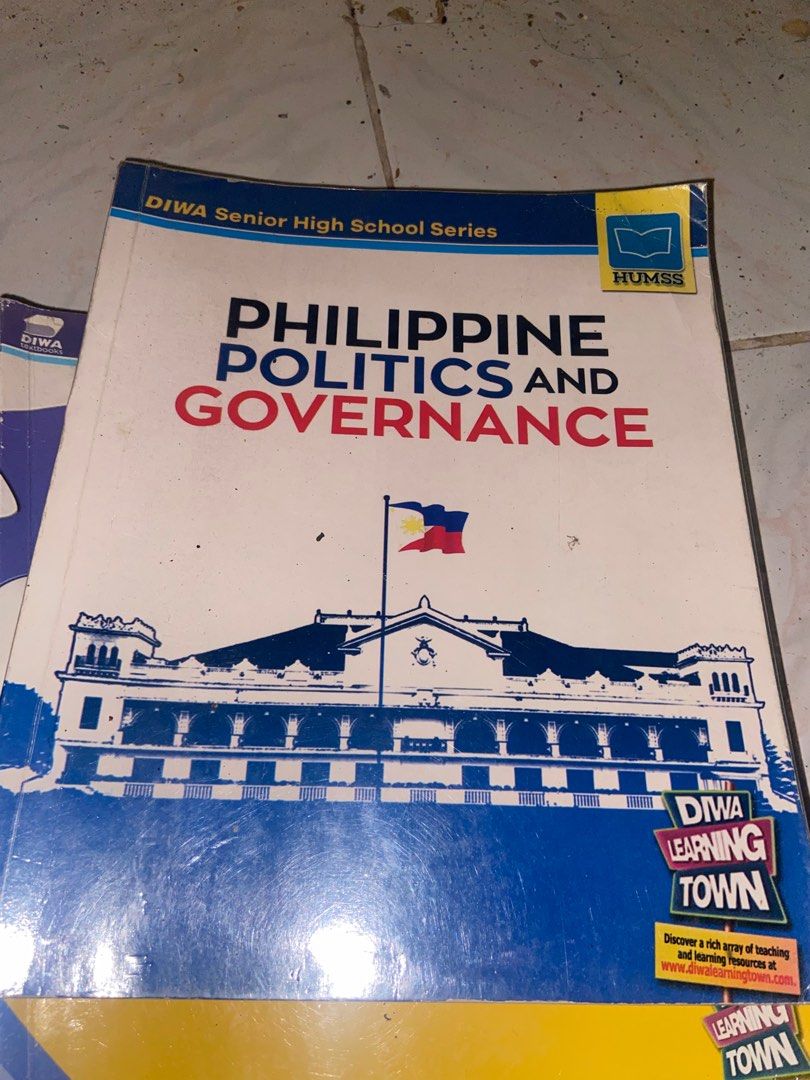 DIWA Senior High School Series HUMSS PHILIPPINE POLITICS AND GOVERNANCE ...