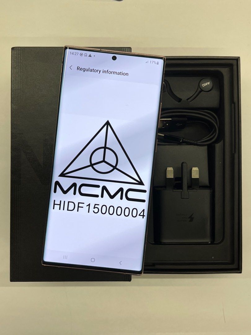 [DMEO SET] SAMSUNG GALAXY NOTE 20 ULTRA 12GB RAM + 256GB ROM (FULL SET ...