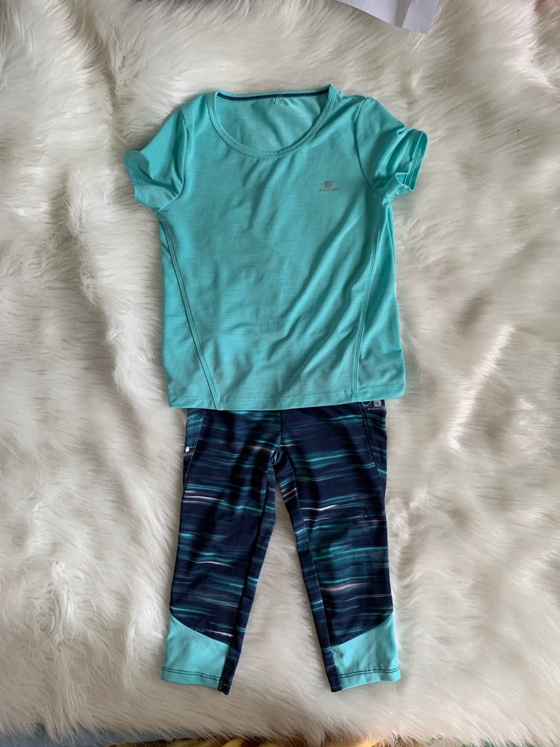 Domyos Kids Work out Terno, Babies & Kids, Babies & Kids Fashion on ...